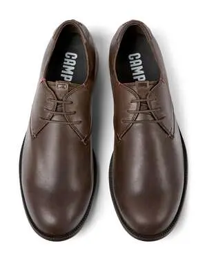 Camper 1913 Leather Derby Shoes - Brown