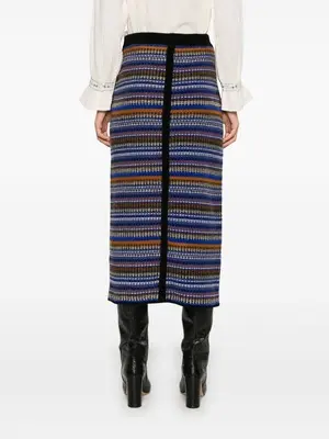 Ba&sh Flame Midi Skirt