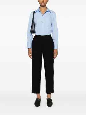 Vince Brushed Mid-rise Trousers