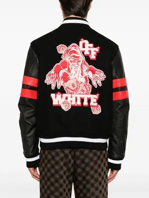 Off-White Dices Lea Varsity Jacket