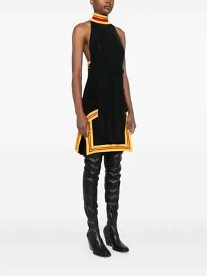 Off-White Raised-logo Mini Dress