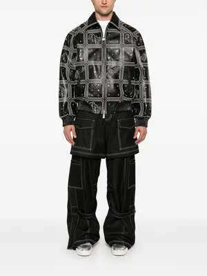 Off-White Stitch Twill Samurai Cargo Trousers