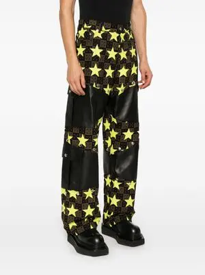 Off-White Stars Ao Samurai Trousers - Brown