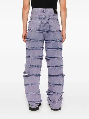 Off-White Punk Striped Jeans