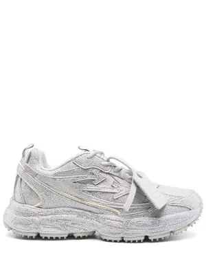 Off-white Studded Sneakers For Men
