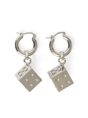 Off-White Dice Earrings