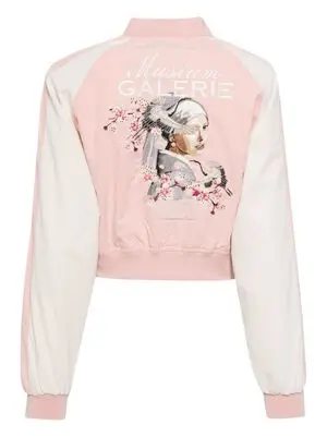 MUSIUM DIV. Cropped Track Jacket