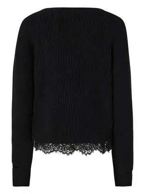 Pinko Lace-trim Sweater