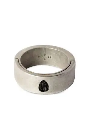 PARTS OF FOUR Sistema Black Diamond Ring