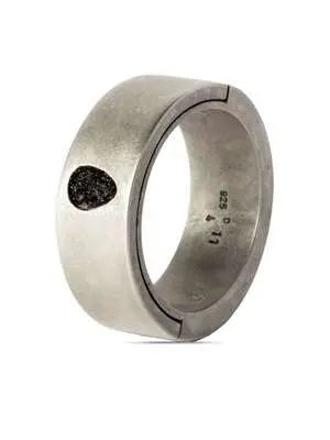 PARTS OF FOUR Sistema Black Diamond Ring