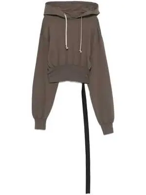 Rick Owens Ribbed Sweatshirts Hoodies For Women