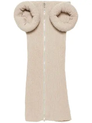 Acne Studios Chunky-knit Mini Dress