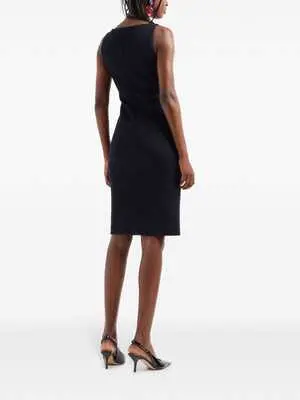 Emporio Armani Zigzag Knit Dress