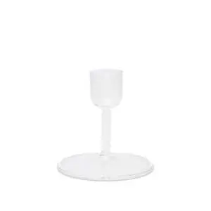 HAY Tiny Candleholder Straight - Clear