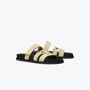 Tory Burch Ines Burch Slide Praline/perfect Black