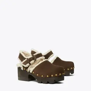 Tory Burch Lug Sole Clog - Deep Espresso