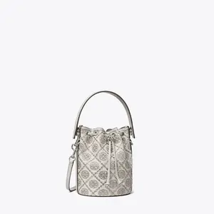 Tory Burch T Monogram Embellished Mini Bucket Bag