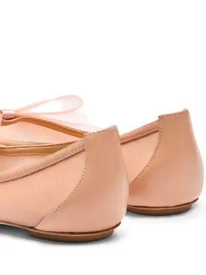 STUART WEITZMAN Leather Ballerinas - Neutrals