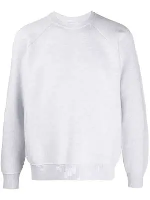 BARRIE Ideal Rib-trimmed Cashmere Jumper - Grey