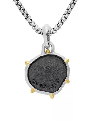 David Yurman 18kt Yellow Gold And Sterling Sagittarius Amulet