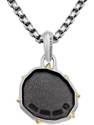 David Yurman 18kt Yellow Gold And Sterling Scorpio Amulet