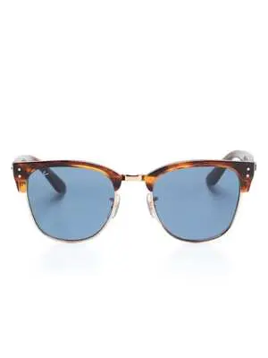 Ray-ban Clubmaster Reverse Sunglasses - Brown
