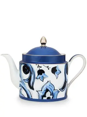Dolce & Gabbana Mediterraneo-print Teapot - White