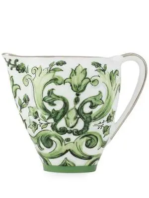 Dolce & Gabbana Maiolica Porcelain Creamer - White