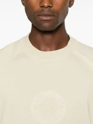 Stone Island Organic-cotton T-shirt - Neutrals