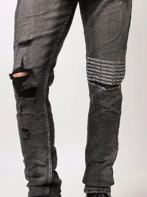 Ksubi Low-rise Slim-cut Jeans