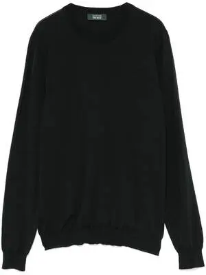 ZANONE Fine-knit Sweater - Black