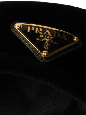 Prada Velvet Beret