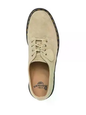 Dr. Martens Smiths Leather Derby Shoes - Green