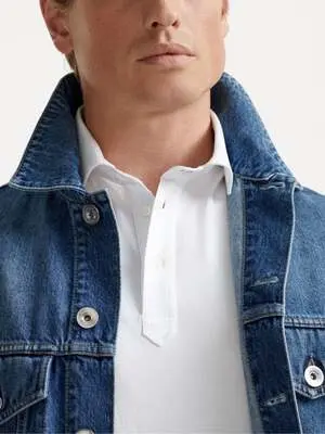 Brunello Cucinelli Cotton Polo Shirt - White