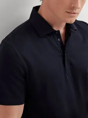 Brunello Cucinelli Cotton Polo Shirt - Blue