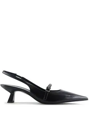NOTABENE 50mm Elina Slingback Pumps - Black