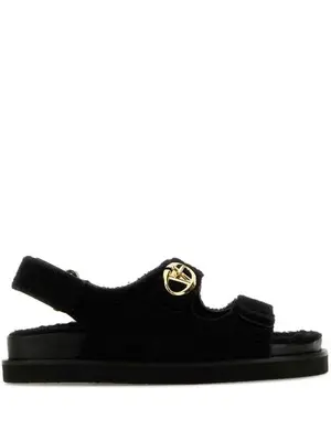 Valentino Garavani Faux-fur Sandals