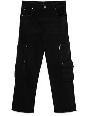 REPRESENT R3 Workshop Straight Leg Jeans - Black