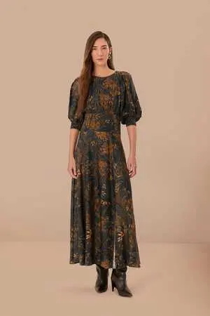 Lenzing Ecovero Viscose Maxi Dress