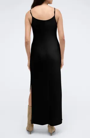 KENNETH COLE Cowl Neck Slipdress - Black