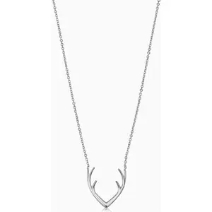 ORADINA 14k Gold Central Park Pendant Necklace - White Gold