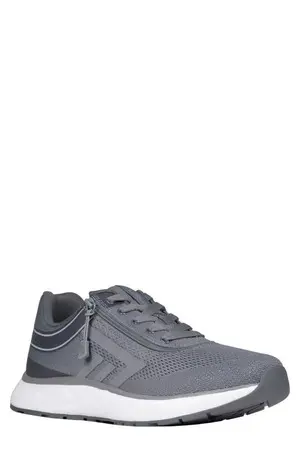 BILLY FOOTWEAR Sport Inclusion Zip Around Sneaker - Charcoal