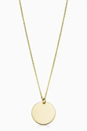 ORADINA 14k Gold Manhattan Pendant Necklace - Yellow Gold