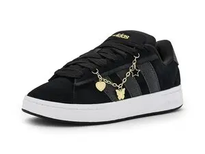 Adidas Grand Court Alpha 00s Sneakers With Charm Detailing - Black