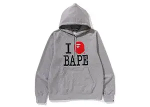 A BATHING APE I Love Pullover Hoodie