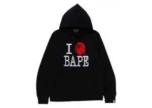 A BATHING APE I Love Pullover Hoodie