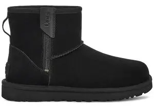 UGG Classic Mini Bailey Zip Boot - Black