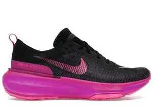 Nike Zoomx Invincible Run 3 - Black/vivid Grape/hyper Violet