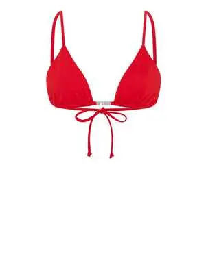 LET'S SWIM Triangle Bikini Top