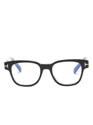 TOM FORD Round-frame Glasses - Black